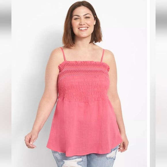 Lane Bryant | Tops | New Lane Bryant 0 Cotton Classic Squareneck ...